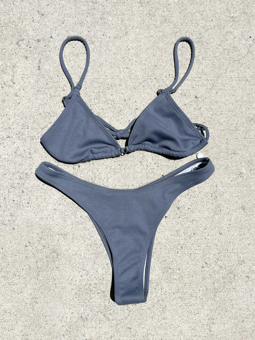Shell Bikini - Blue – KHRMA CLOTHING